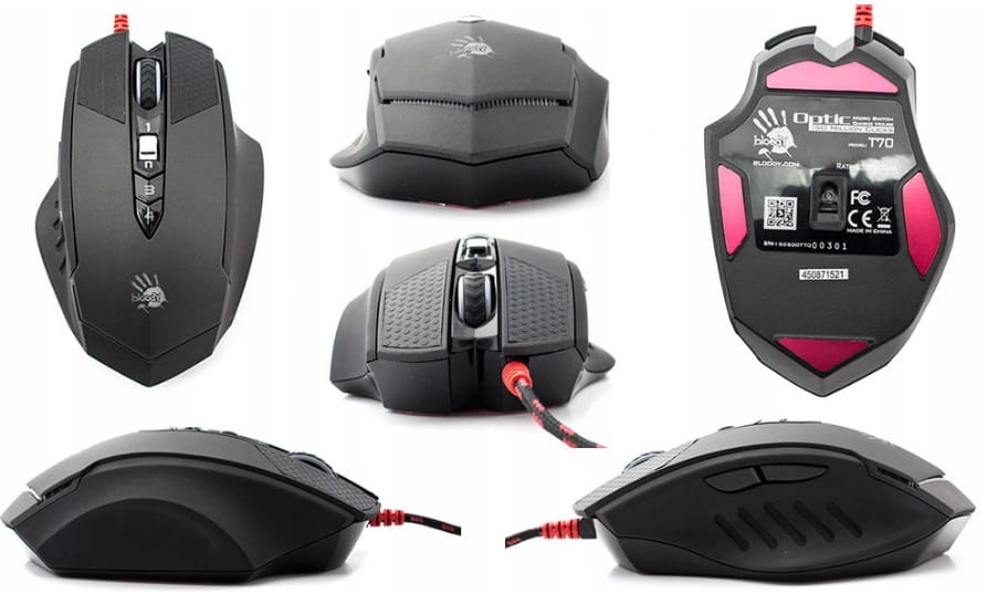 Mysz optyczna Bloody T70 Gaming Extreme Core 4 - Komtek24