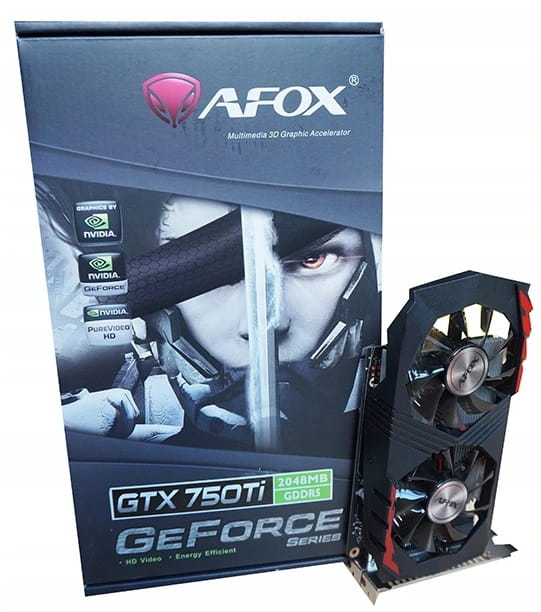 Karta graficzna Afox GTX 750Ti 2GB GDDR5 - Komtek24